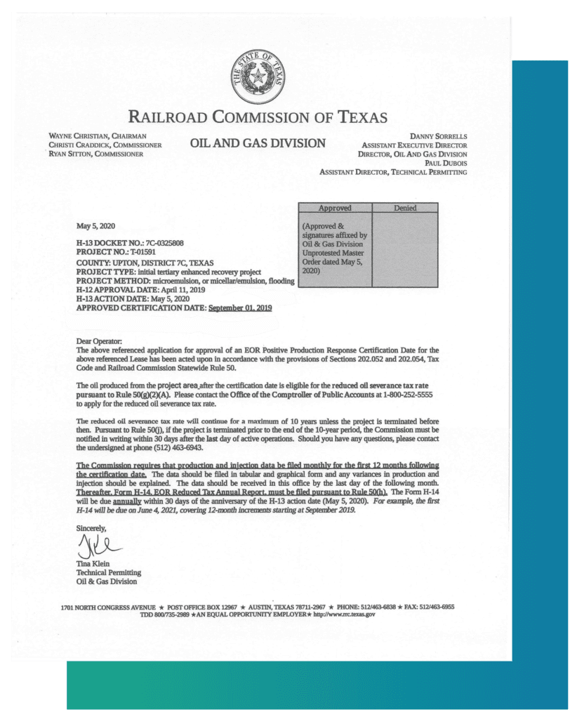 ESG Oil And Gas Solutions | 2X Higher Oil Recovery Results